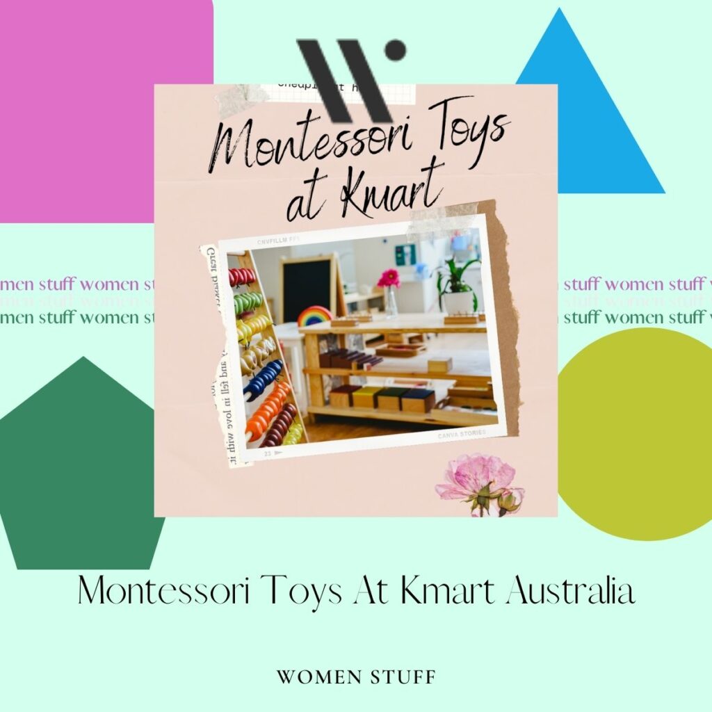 Montessori Toys At Kmart Australia - Women Stuff